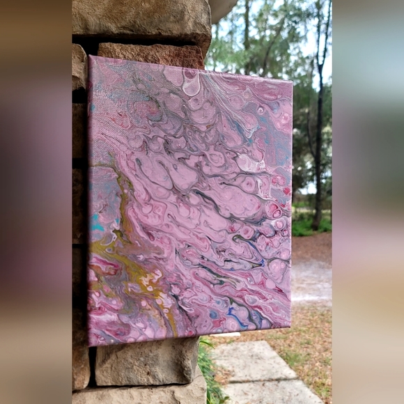 Art | 8x1 Original Acryic Painting | Poshmark